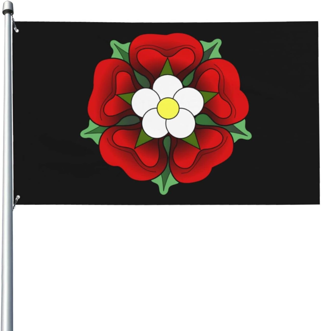 Anne Boleyn Tudor Rose Flag 3x5 Ft UV Resistant Durable Quality ...