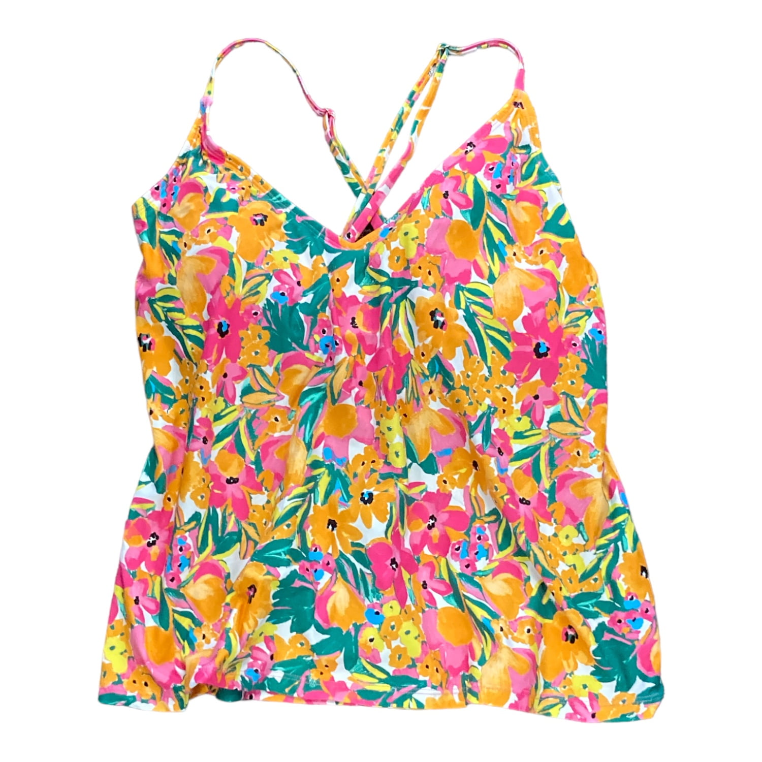 Anne Cole Women's Limited Edition Triangle Tankini Top Swimsuit, XS ...