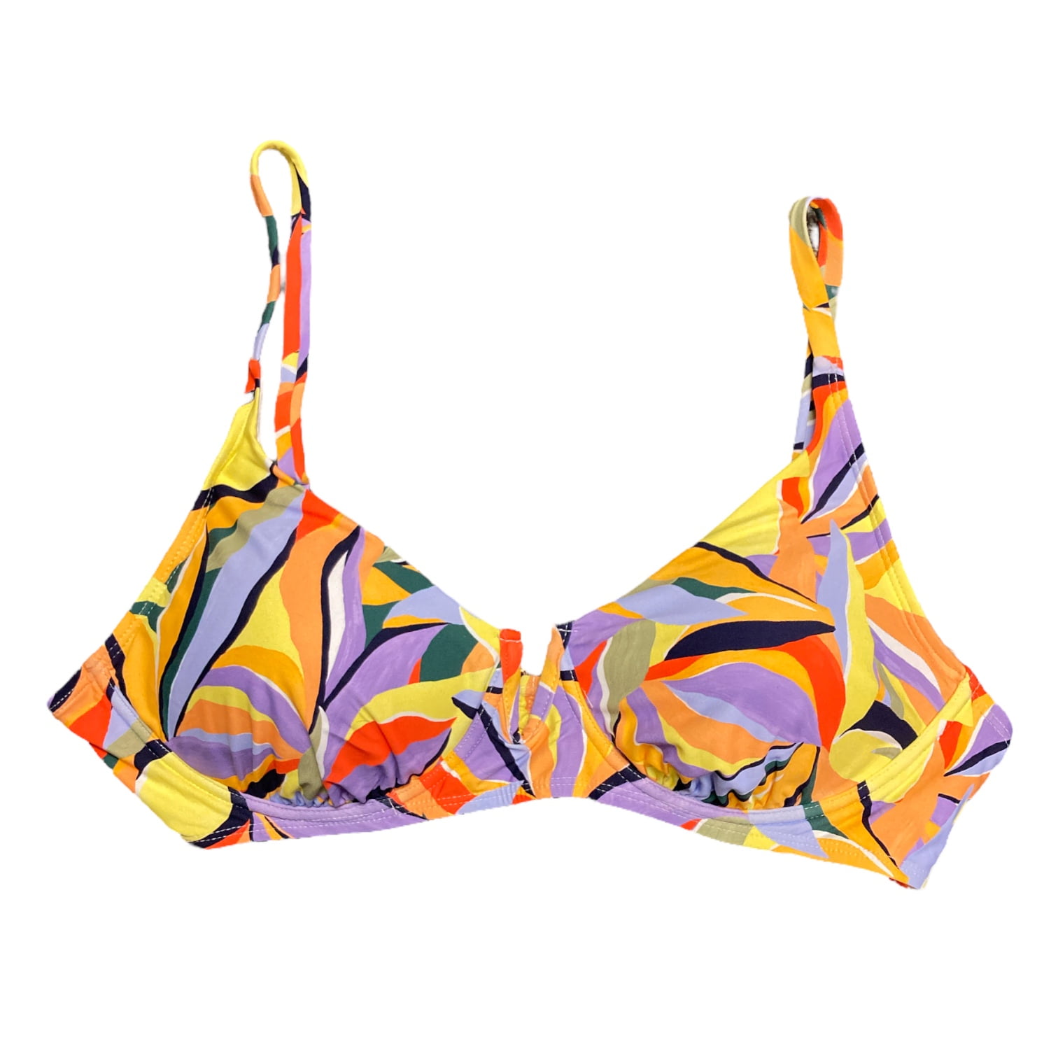 Anne Cole Limited Edition Ladies Swim V-Wire Bikini Top (Sea Grass, L ...