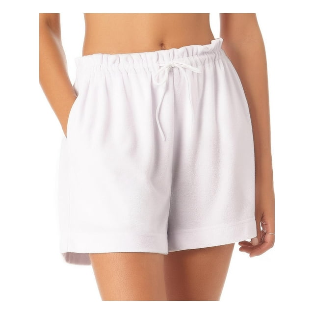 Anne Cole Womens Terry Cloth Shorts Cover-Up - Walmart.com