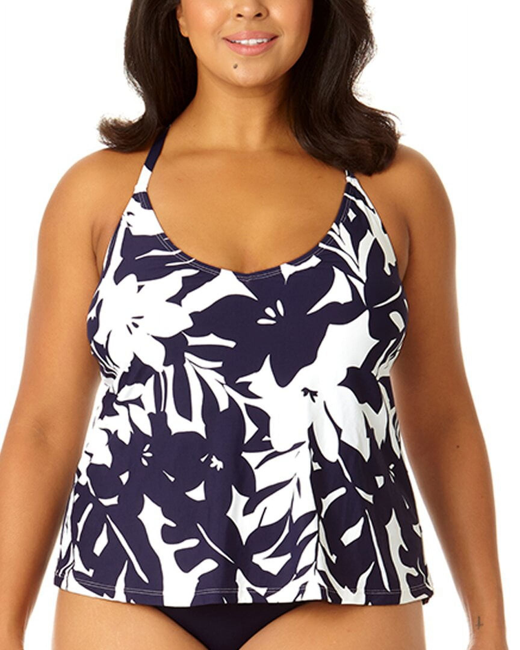 Anne Cole womens Easy Tri Tankini, XS - Walmart.com
