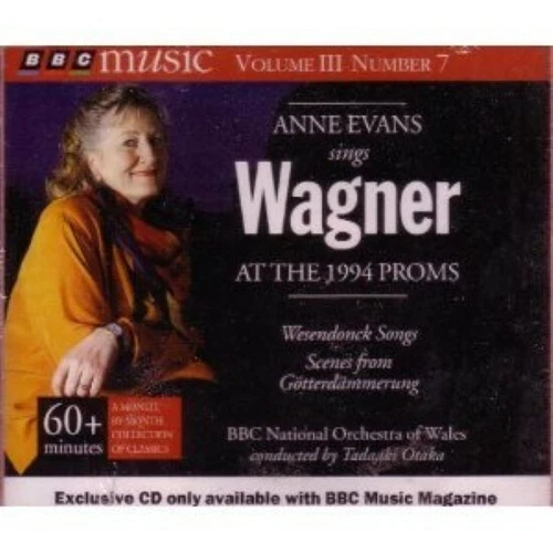 Anne Evans Sings Wagner at the 1994 Proms - Music CD - - - BBC Music ...