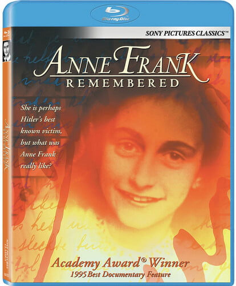 Anne Frank Remembered (25th Anniversary) (Blu-ray), Sony, Documentary ...
