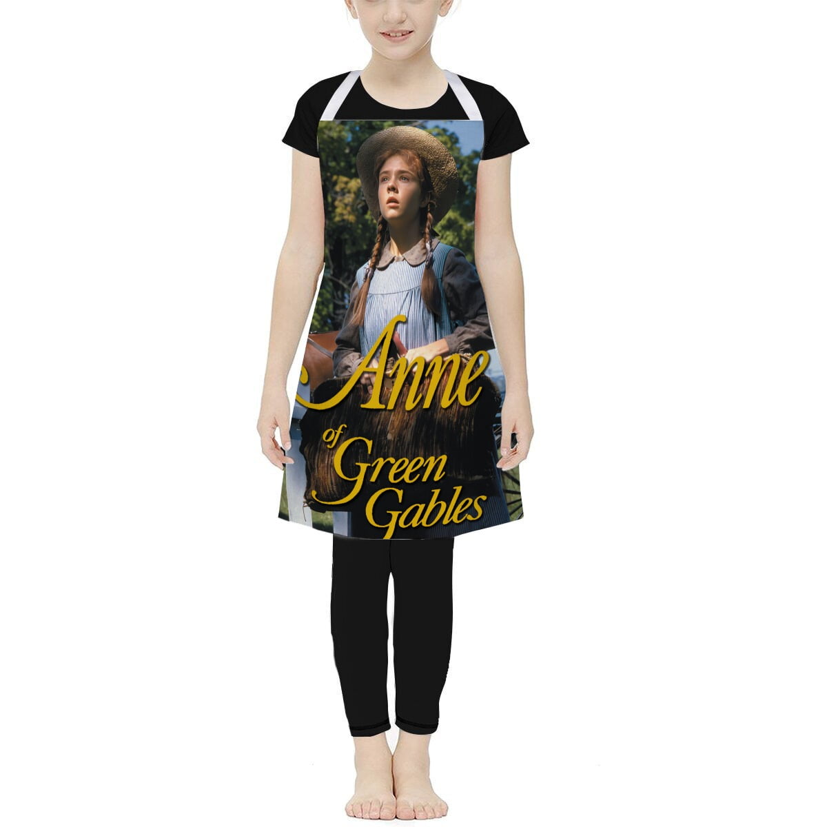 Anne of Green Gables Girls' aprons Gift, boys' and children's art covers, cooking and painting ...