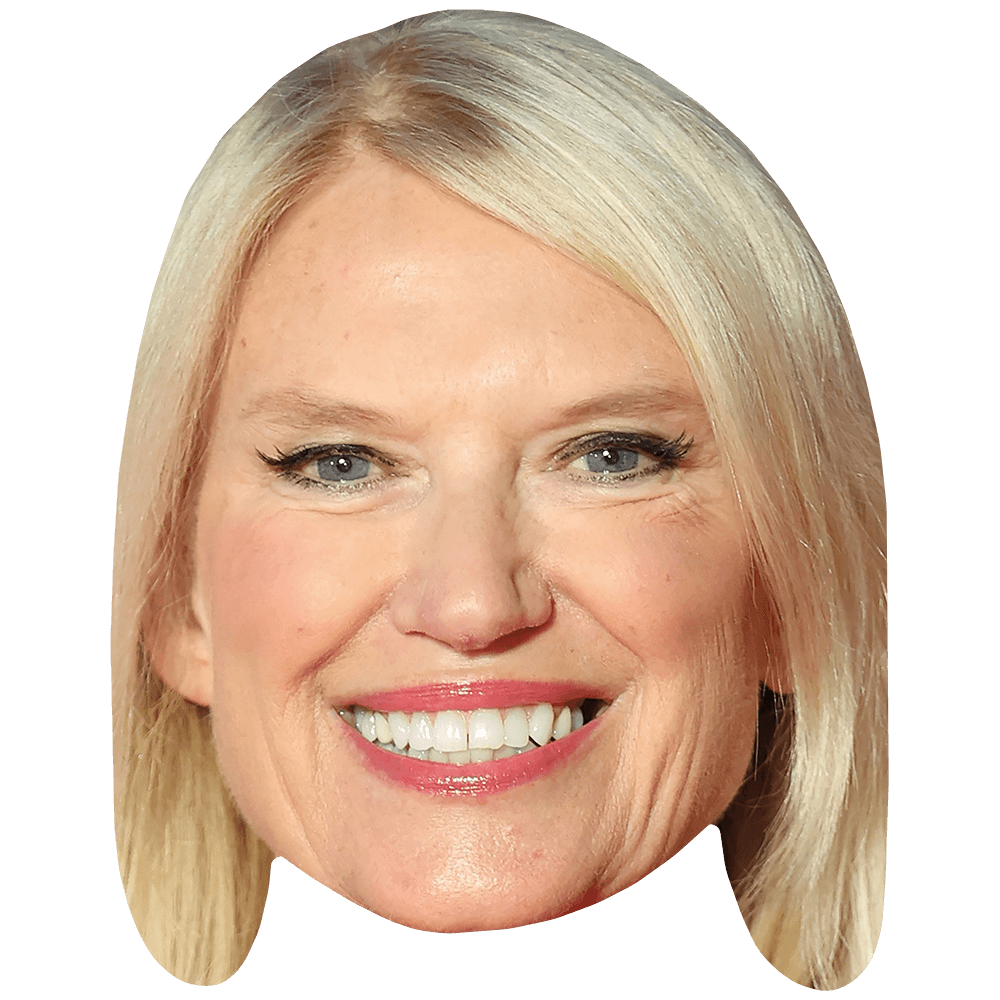 Anne Hartley Rice (Smile) Celebrity Mask, Flat Card Face, Fancy Dress ...