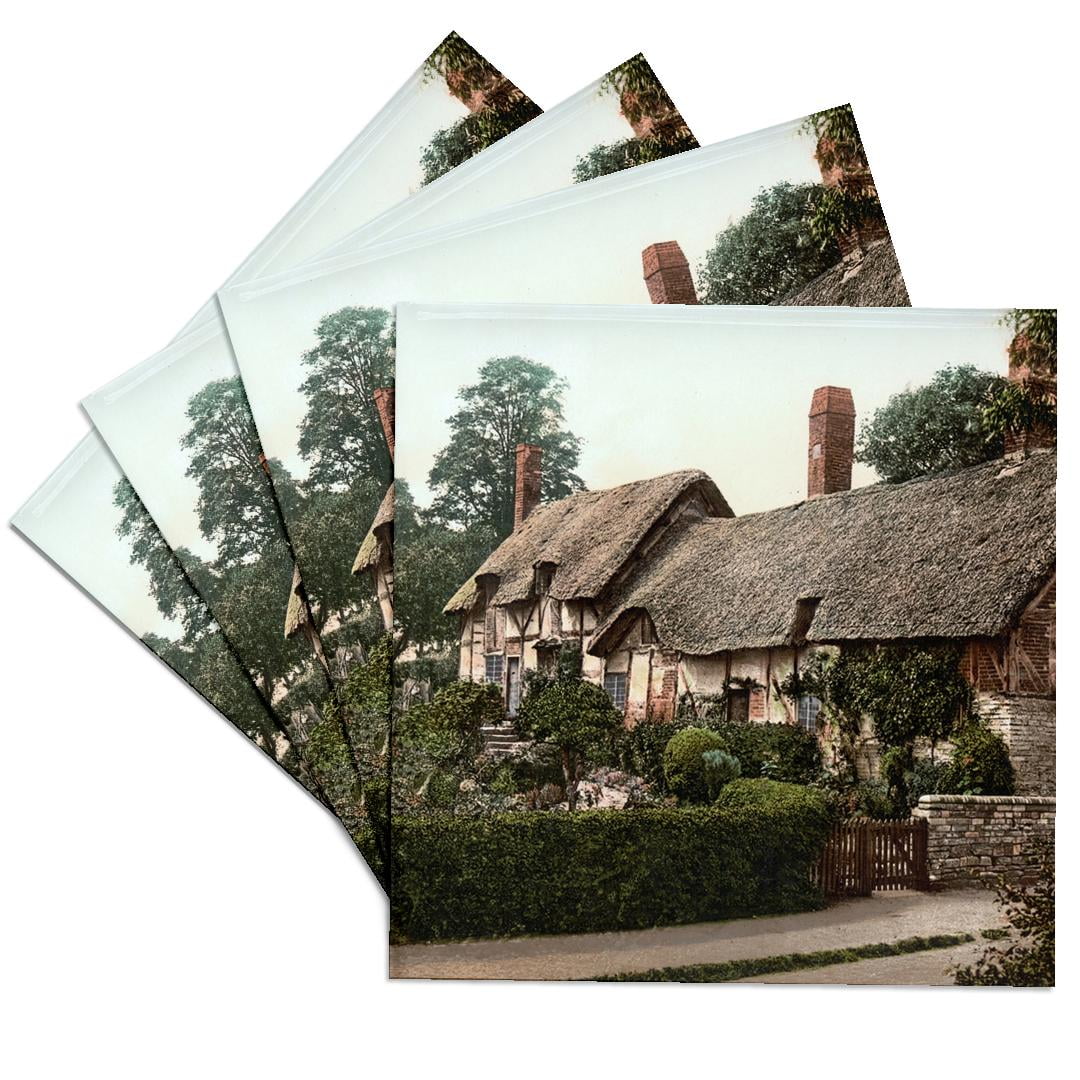 3drose, Anne Hathaway Cottage-shakespeares Wife-stratford-england, Set ...