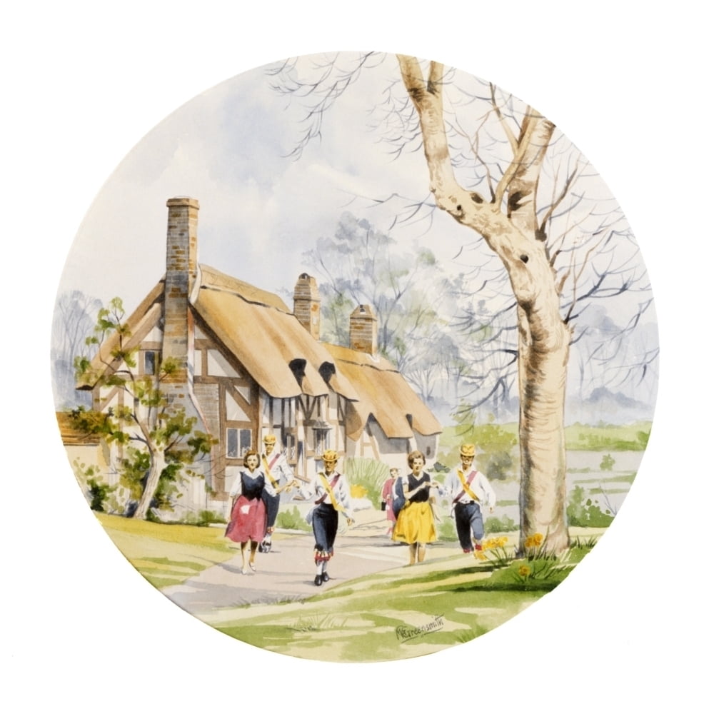 Anne Hathaway'S Cottage - Stratford-Upon-Avon Poster Print By Malcolm ...