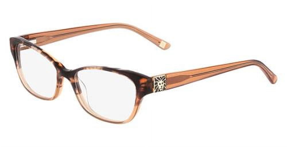 Anne Klein AK5036 200 Men's Mocha Tort Fade Cat Eye Eyeglasses ...