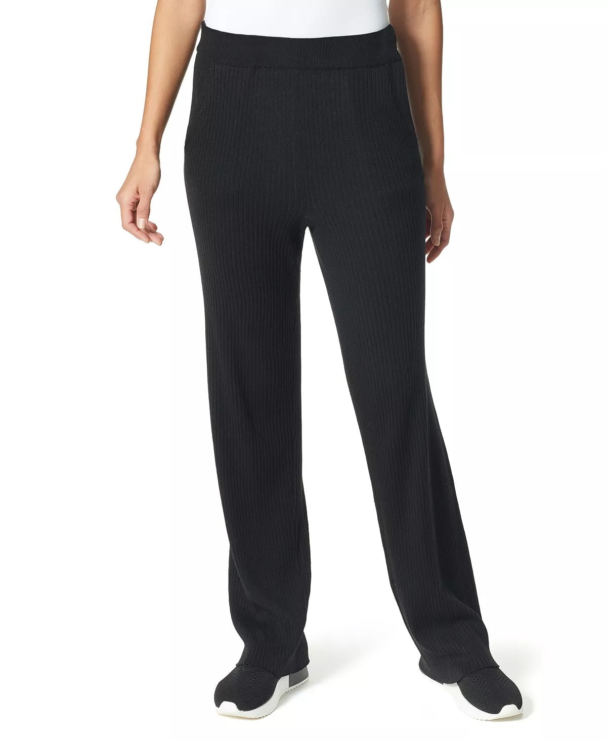 Anne Klein ANNE BLACK Women's Amaya Straight Leg Pants, US Small ...