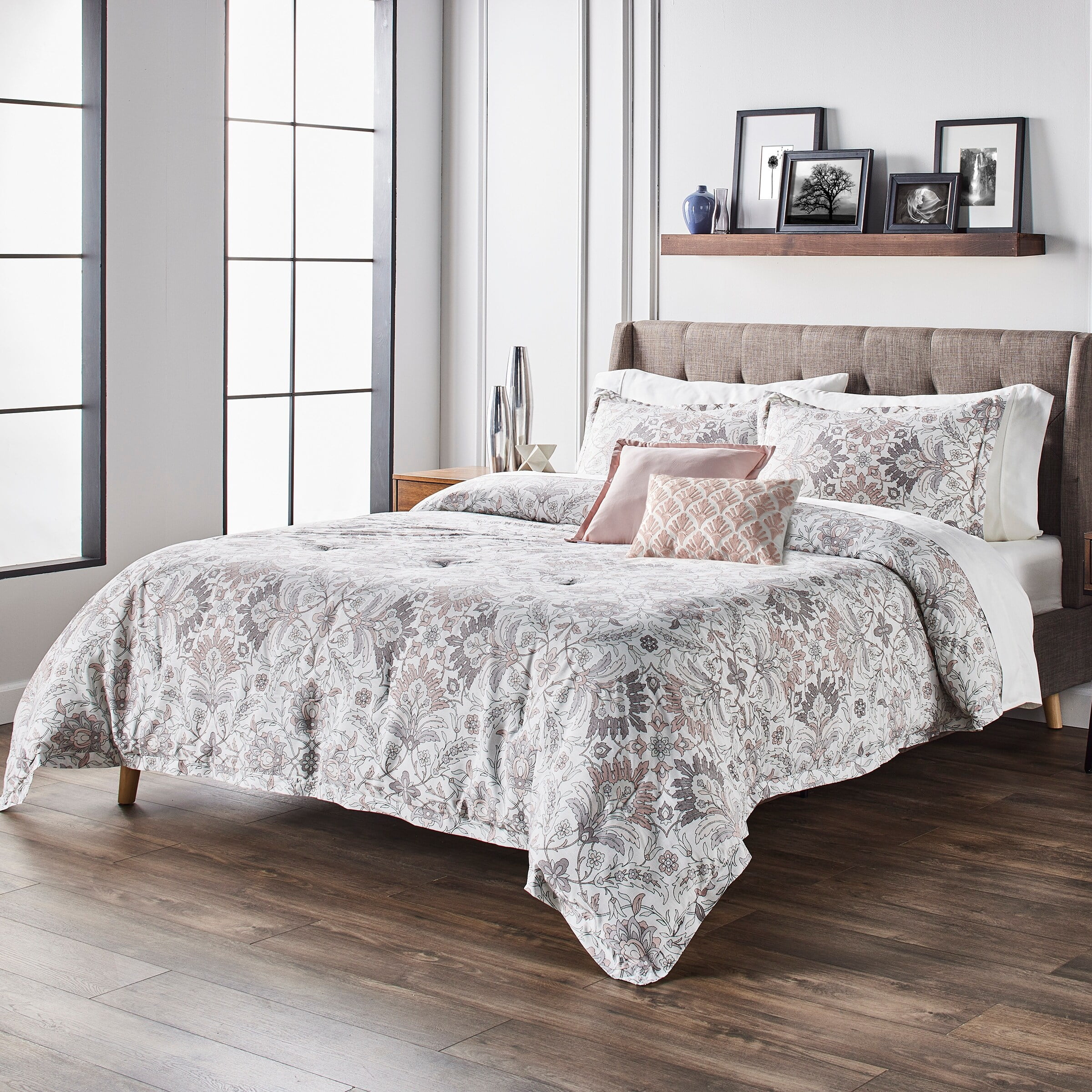 Anne Klein Callista Comforter Set Twin - Walmart.com