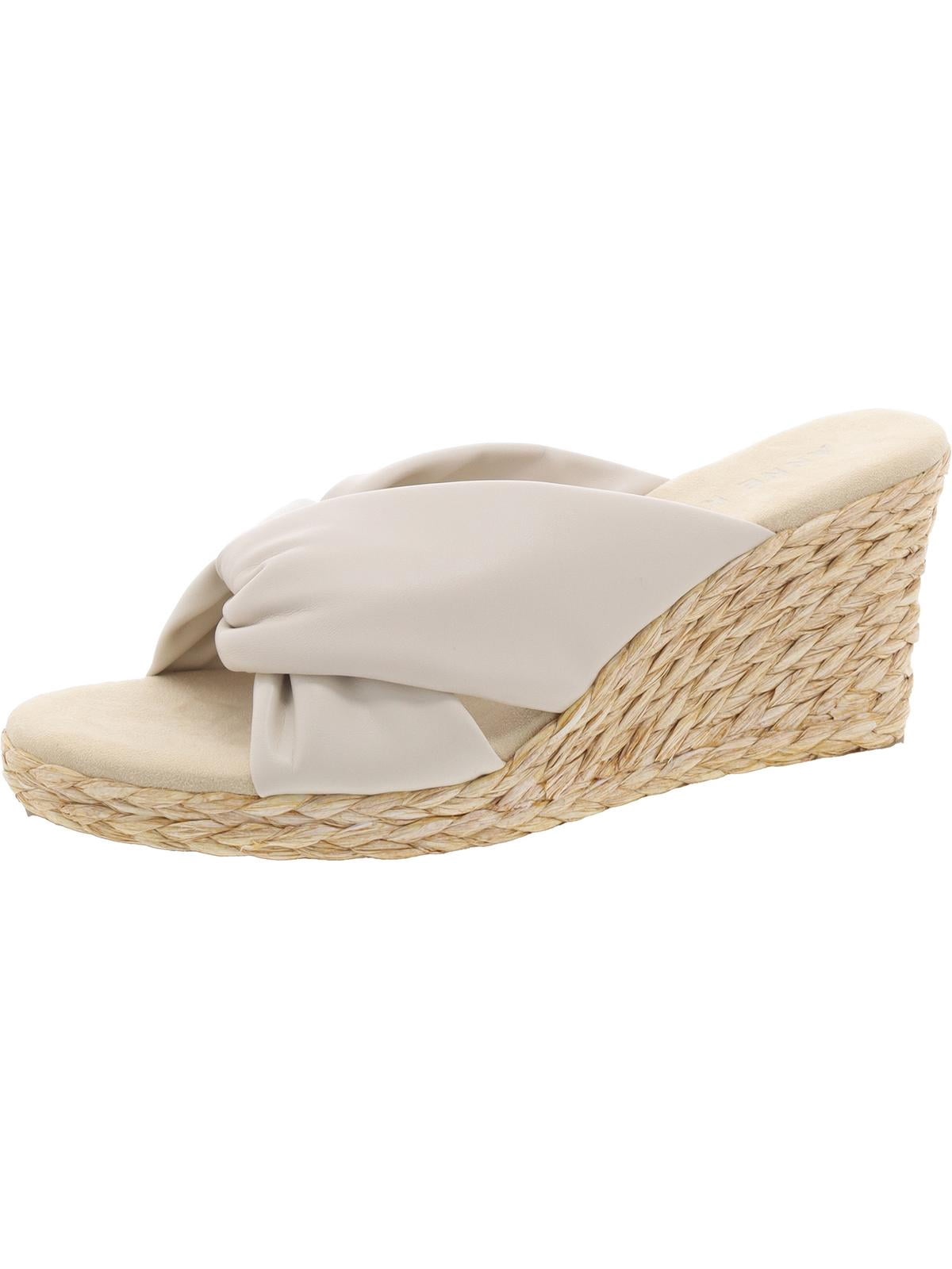 Anne Klein Womens Winnie Slip On Wedges Espadrilles - Walmart.com