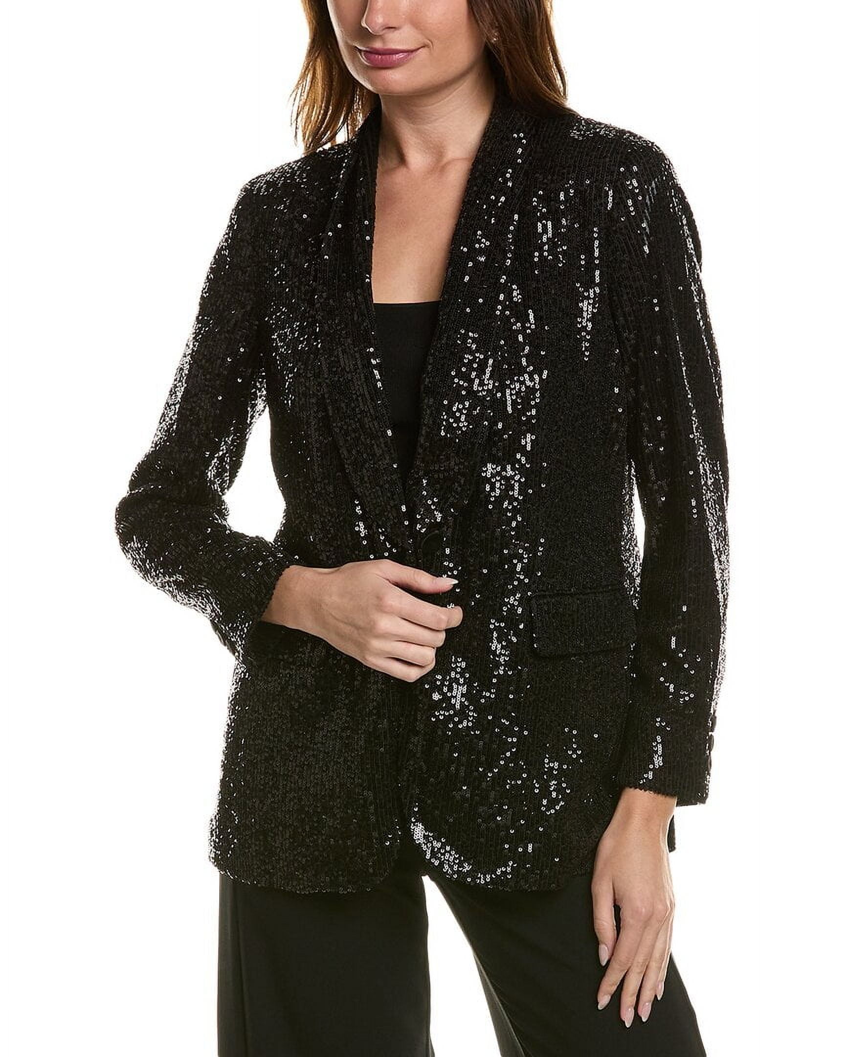Anne Klein womens Shawl Collar Jacket, 2, Black - Walmart.com