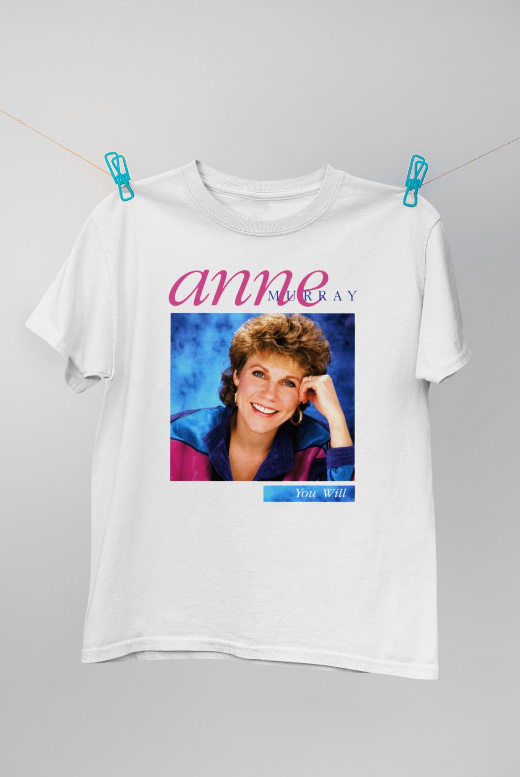 Anne Murray You Will Heavy Cotton White S-234XL Men Women Tee Shirt J911 - Walmart.com