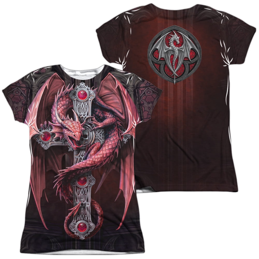 Anne Stokes Gothic Artist The Gothic Dragon Guardian Junior 2-Sided ...