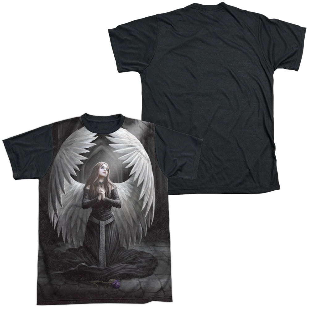 Anne Stokes Men's Prayer For The Fallen Sublimation T-shirt White ...