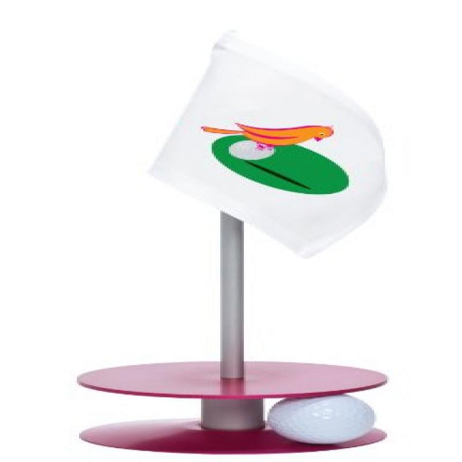 Anne Stone Golf Putt-A-Round Orange Birdie Flag 1 Putting Aid, Pink ...