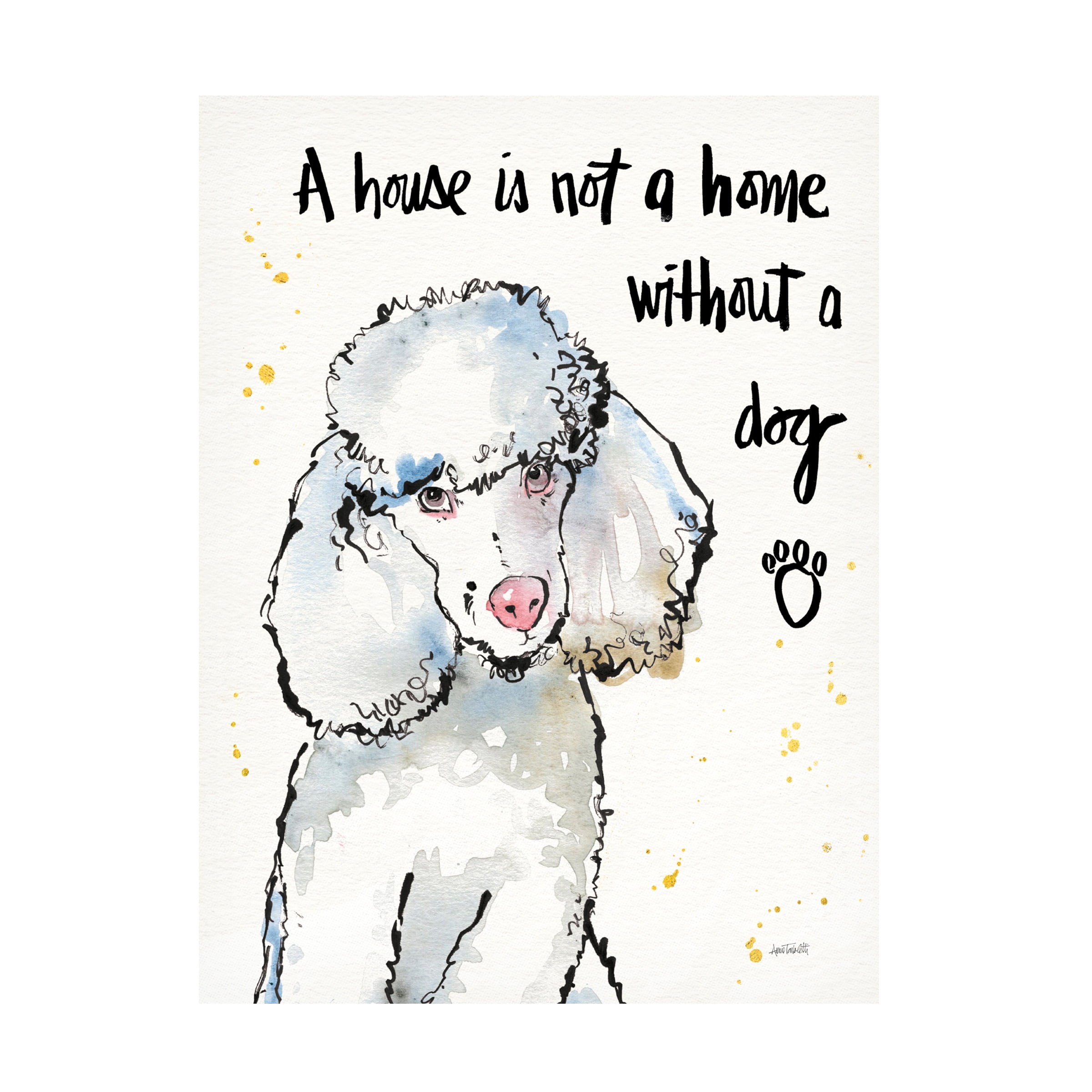 Anne Tavoletti 'Strike a Paws III' Canvas Art - Walmart.com