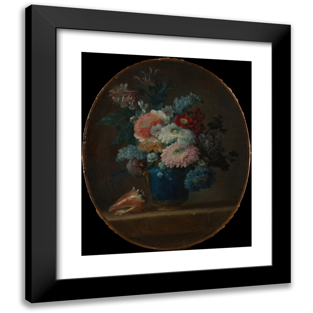 Anne Vallayer-Coster 12x14 Black Modern Framed Museum Art Print Titled ...