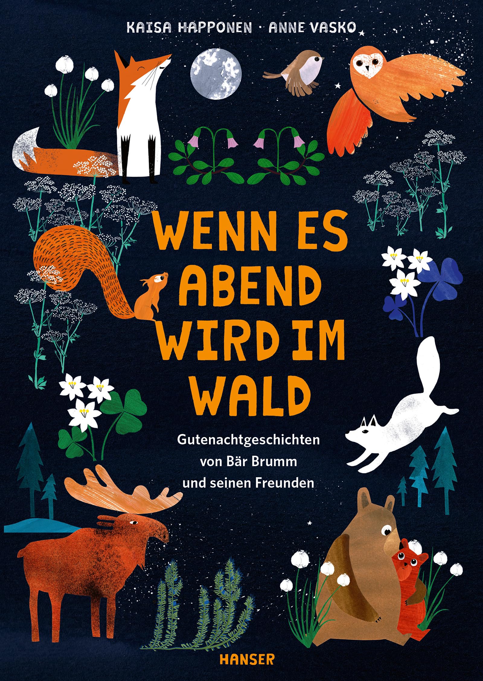 Anne Vasko,Anu Sto Wenn es Abend wird im Wald: Gutenachtgeschichten von ...
