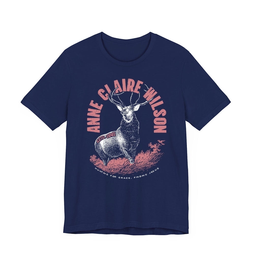 Anne Wilson Merch Deer T-shirt Fashion t shirt Men Women Short Sleeve ...