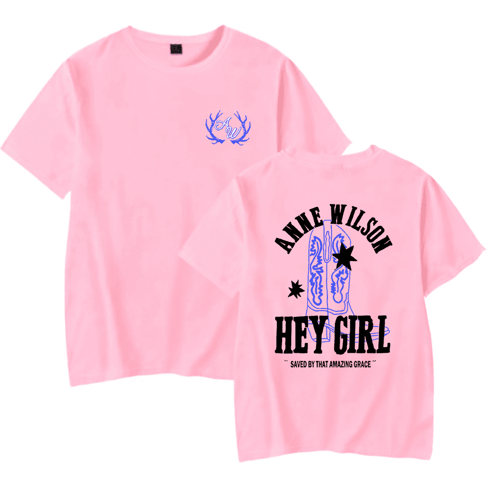 Anne Wilson Merch Hey Girl Boot Tee Unisex Fashion Country Music Short ...