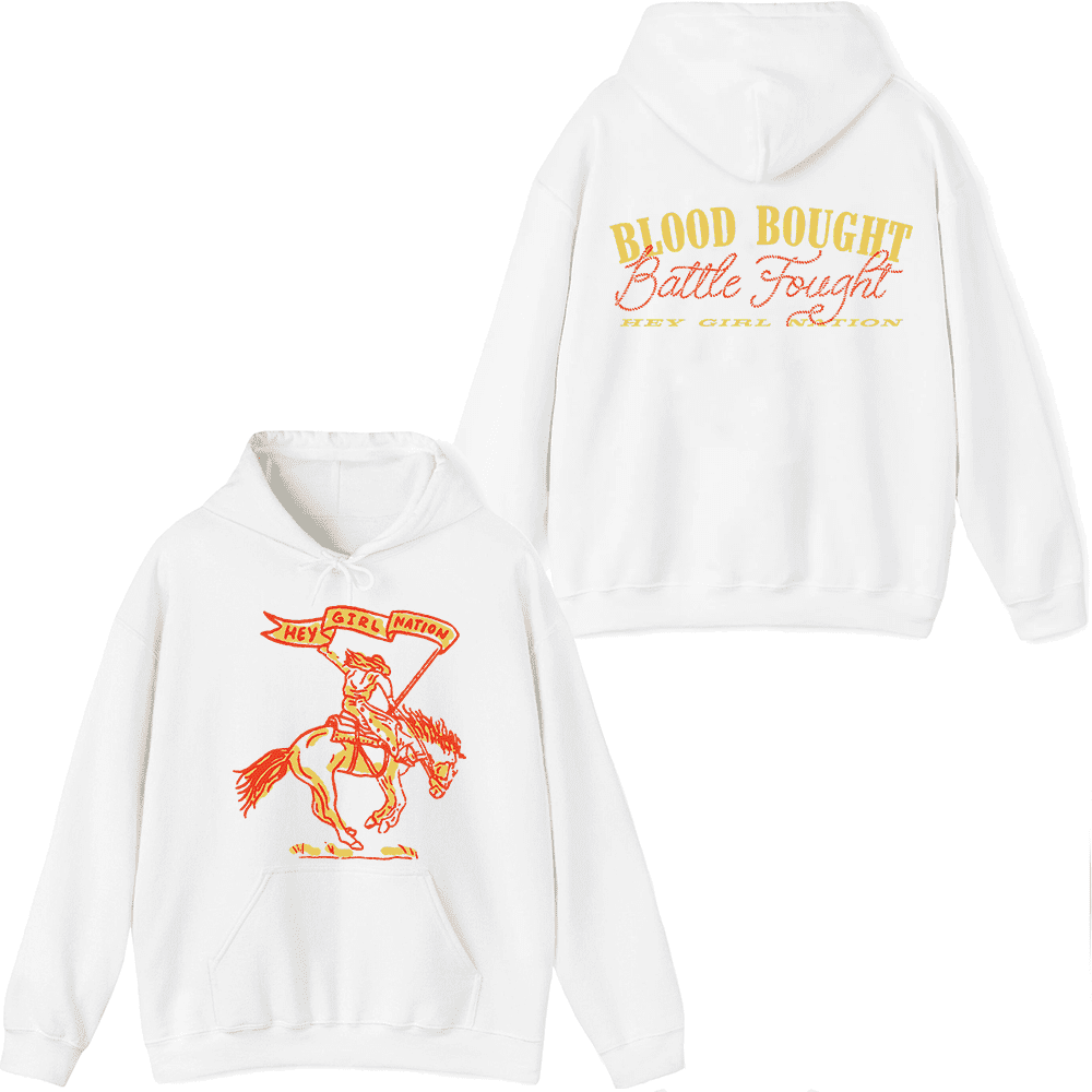 Anne Wilson Merch Hey Girl Nation Battle Fought Hoodie Printed Hoodies ...