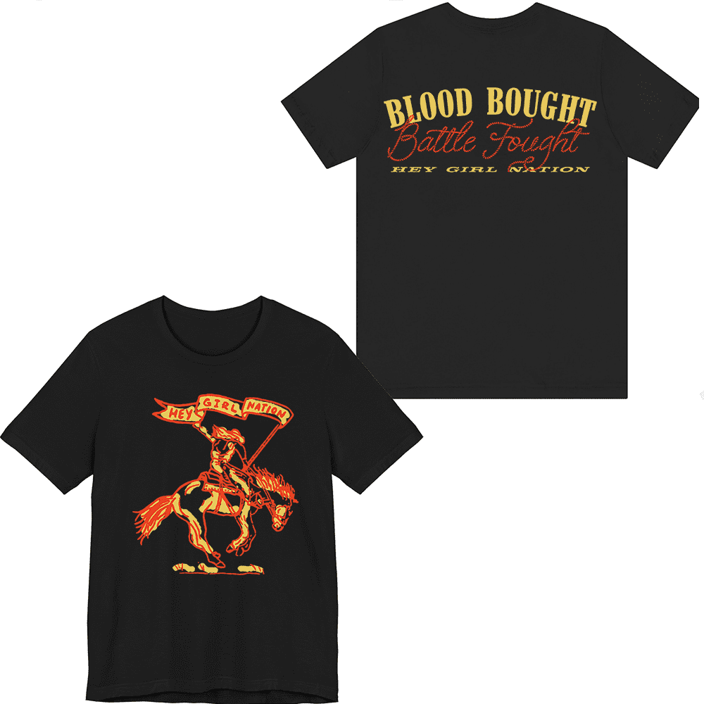 Anne Wilson Merch Hey Girl Nation Battle Fought T-shirt Printed Shirt ...