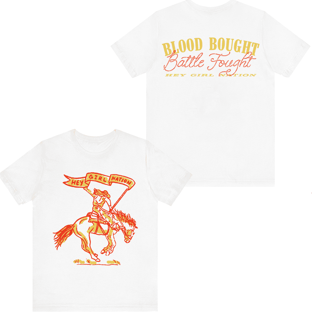 Anne Wilson Merch Hey Girl Nation Battle Fought T-shirt Printed Shirt ...