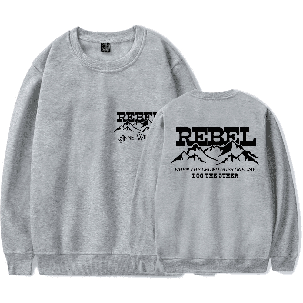 Anne Wilson Merch Rebel Crewneck Men Women Country Music Long Sleeve ...
