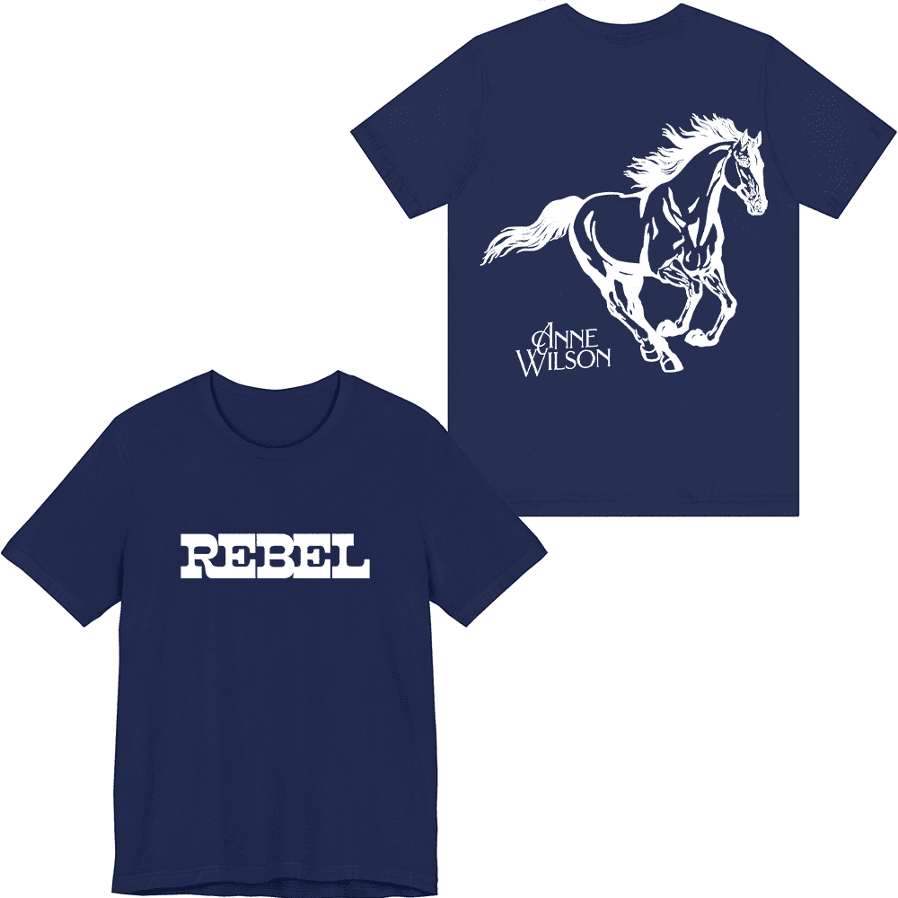 Anne Wilson Merch Rebel T-shirt Printed Shirt Unisex Men Women Tee ...