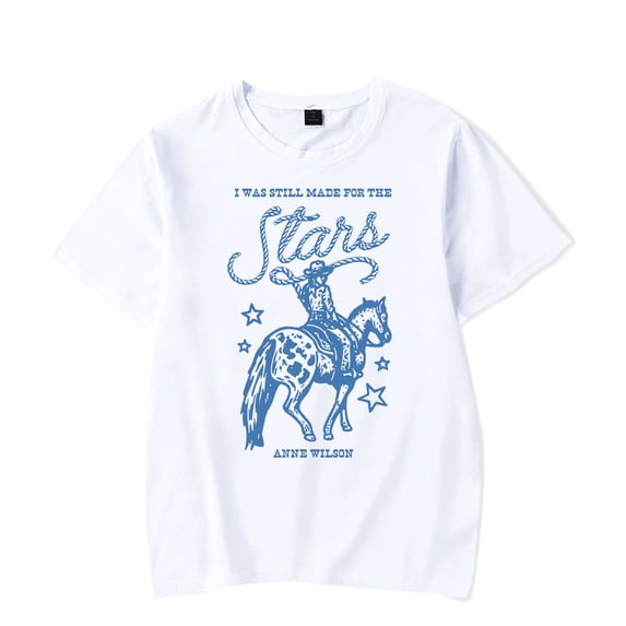 Anne Wilson Merch Still Made For The Stars T-Shirt Short Sleeve Album ...