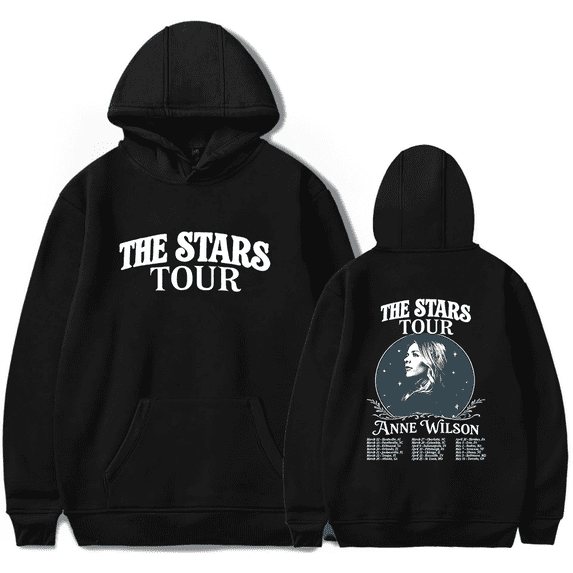 Anne Wilson Merch The Stars Tour Hoodie Long Sleeve Pullovers Album ...
