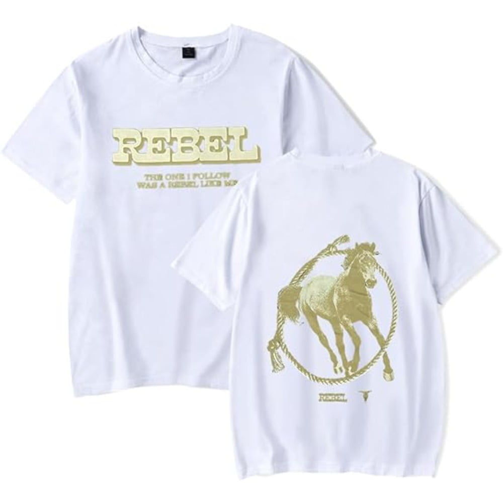 Anne Wilson Rebel Tour Merch T-shirt Women Men Crewneck Short Sleeve ...