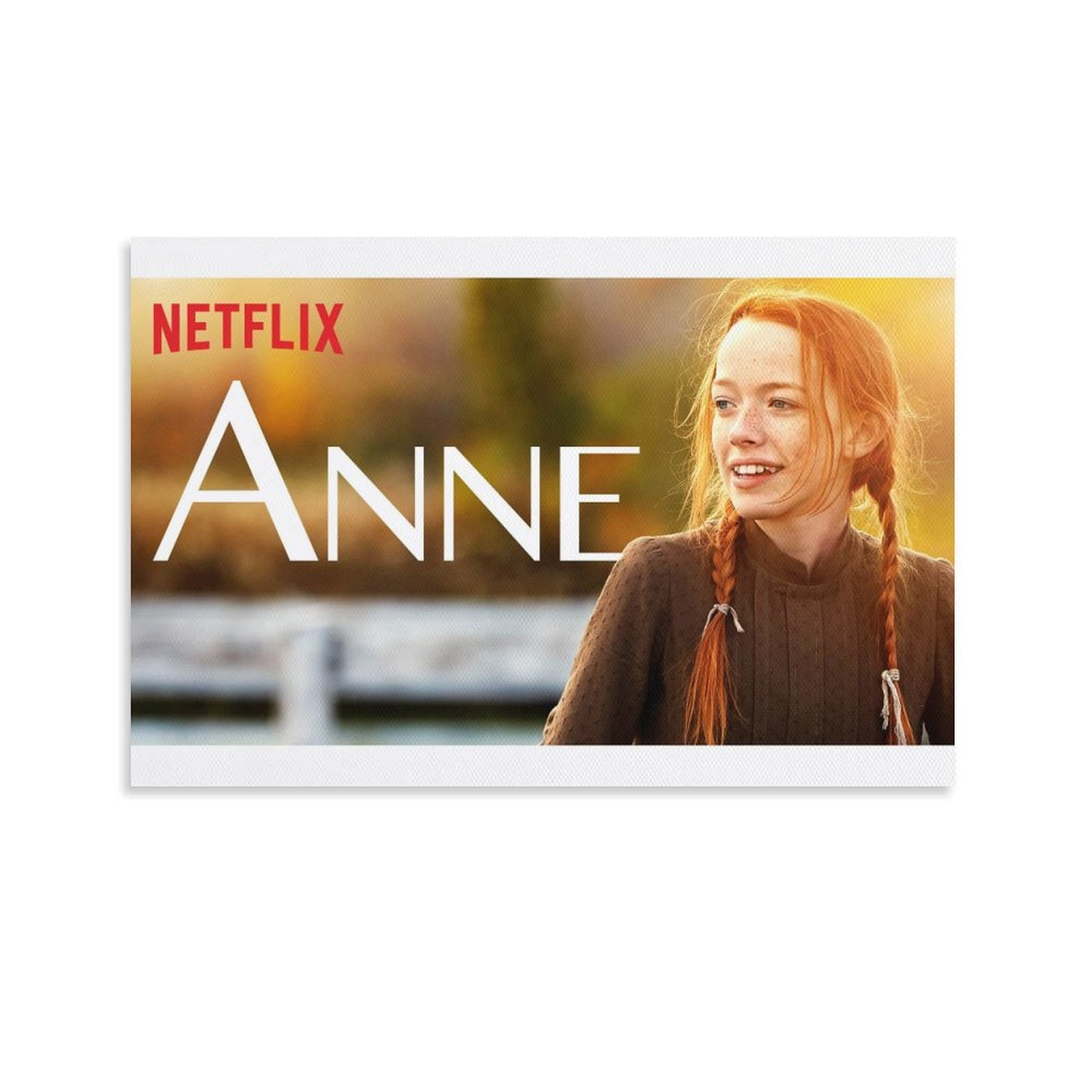 Anne With An E Amybeth McNulty Actress Poster Artworks Picture Print ...