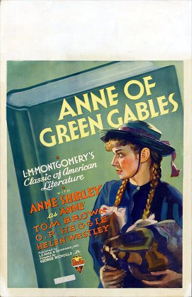 Anne of Green Gables - movie POSTER (Style A) (11" x 17") (1934 ...
