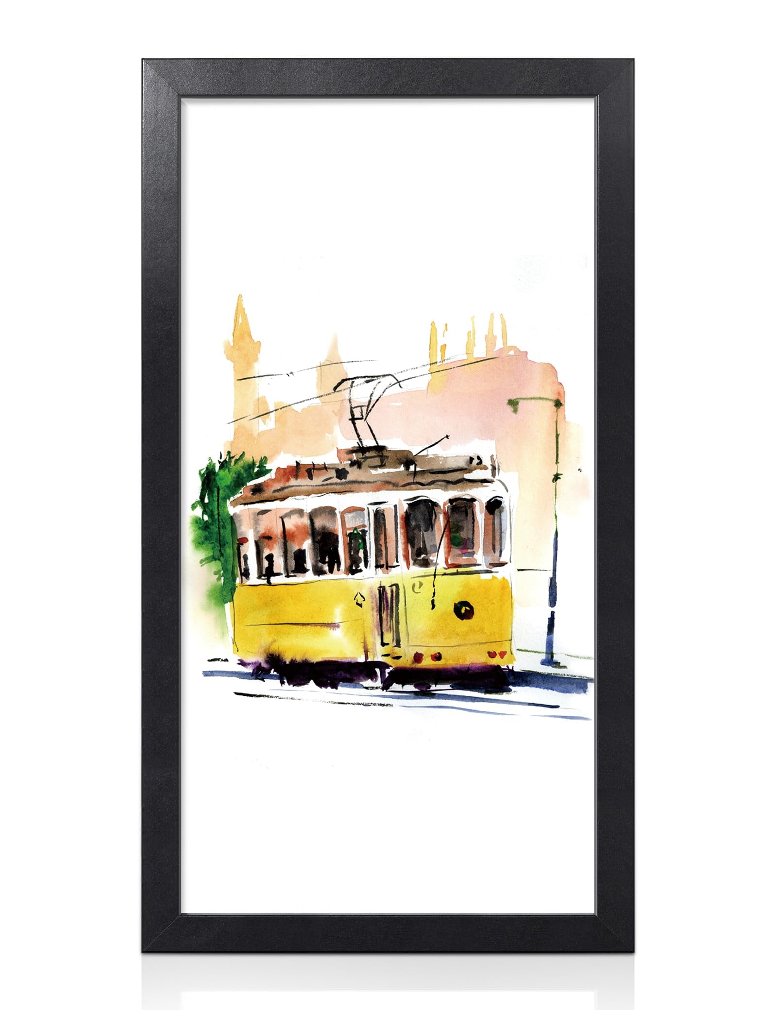 Annecy 6x12 Picture Frames (1 Pack, Black), Simple Designed Photo Frame ...