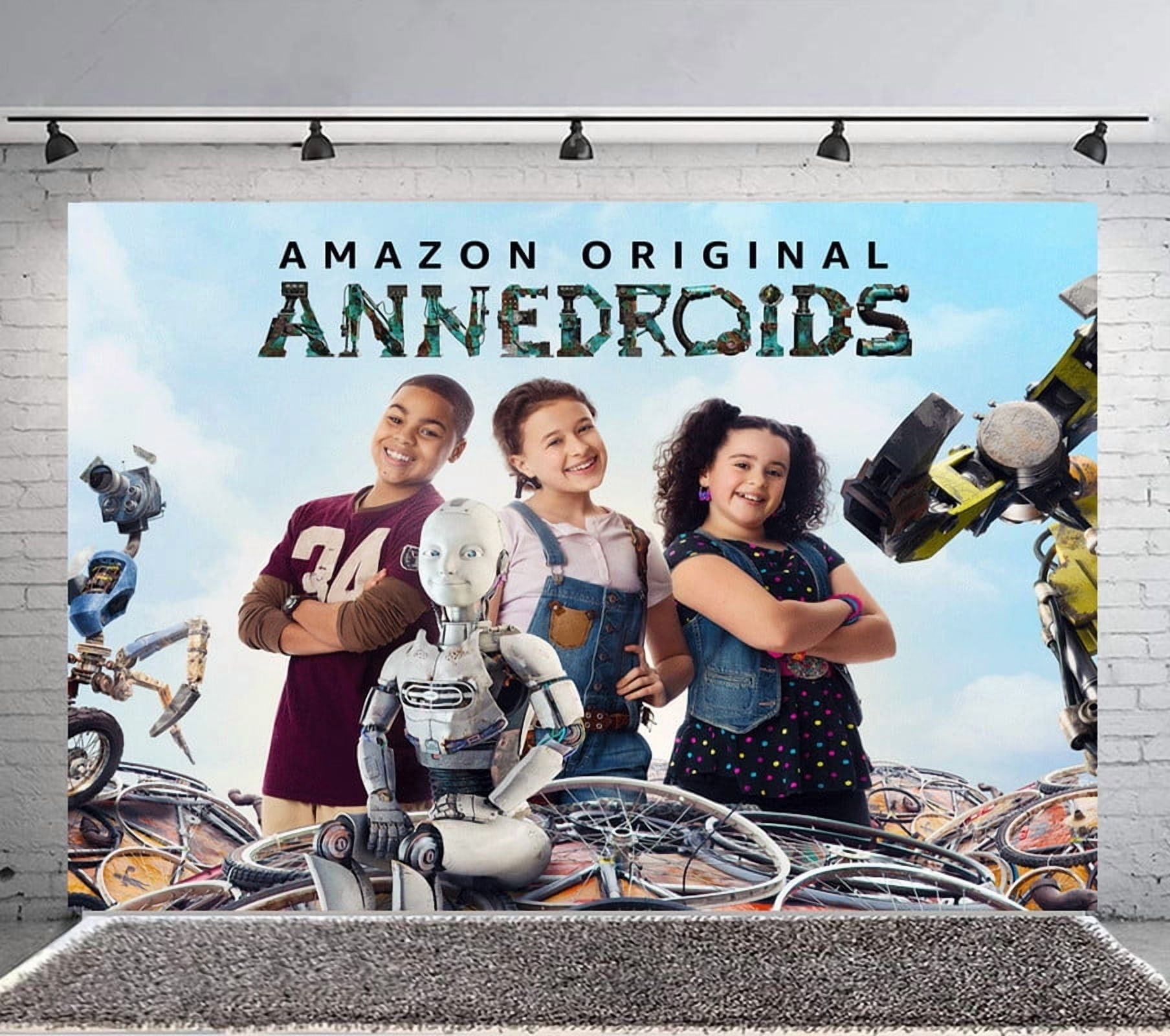 Annedroids Backdrop Banner Party Supplies Poster Movie Theme Background ...