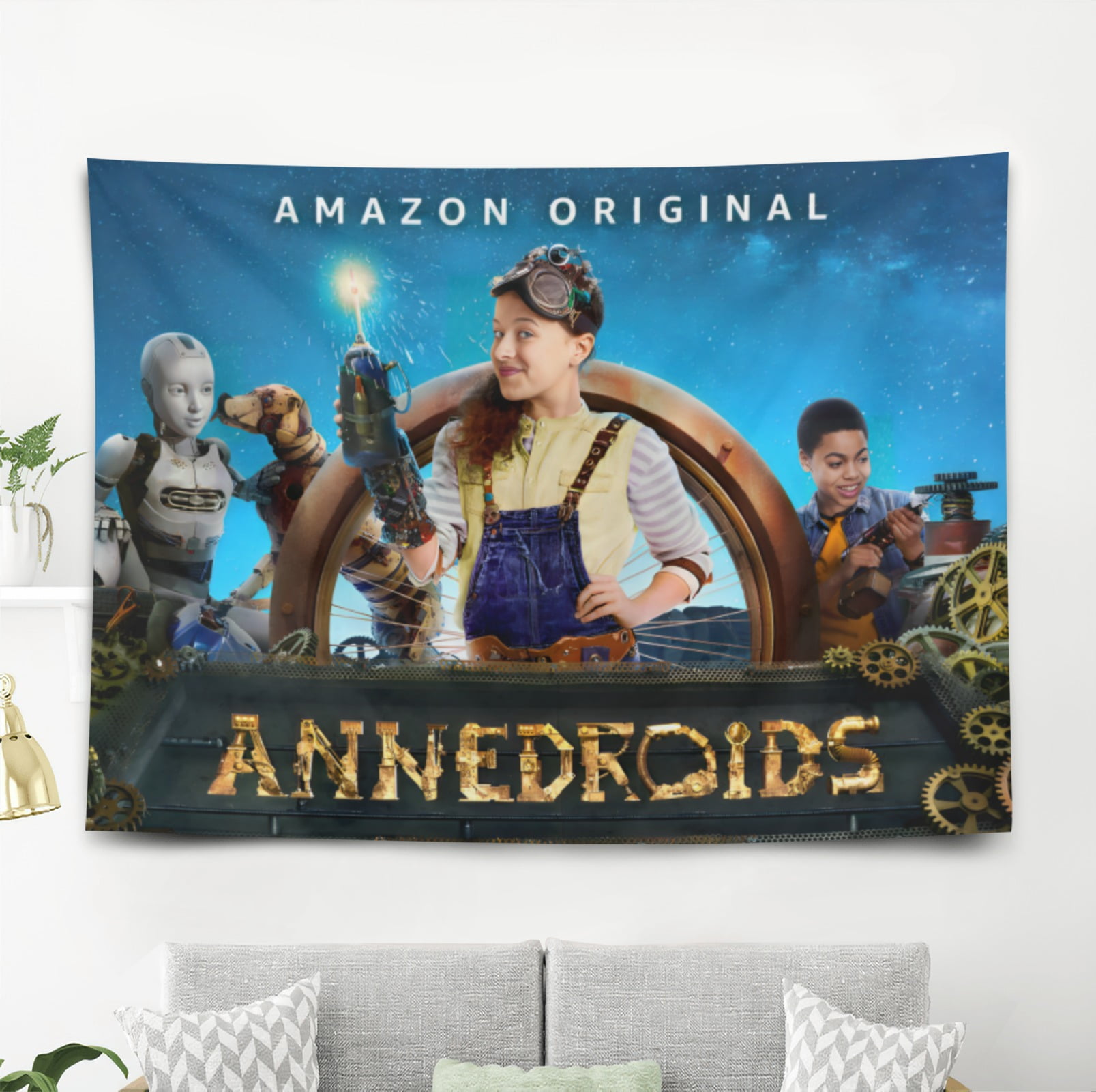 Annedroids Tapestry Gift Wall Hanging Backdrop for Room Bedroom Girls ...