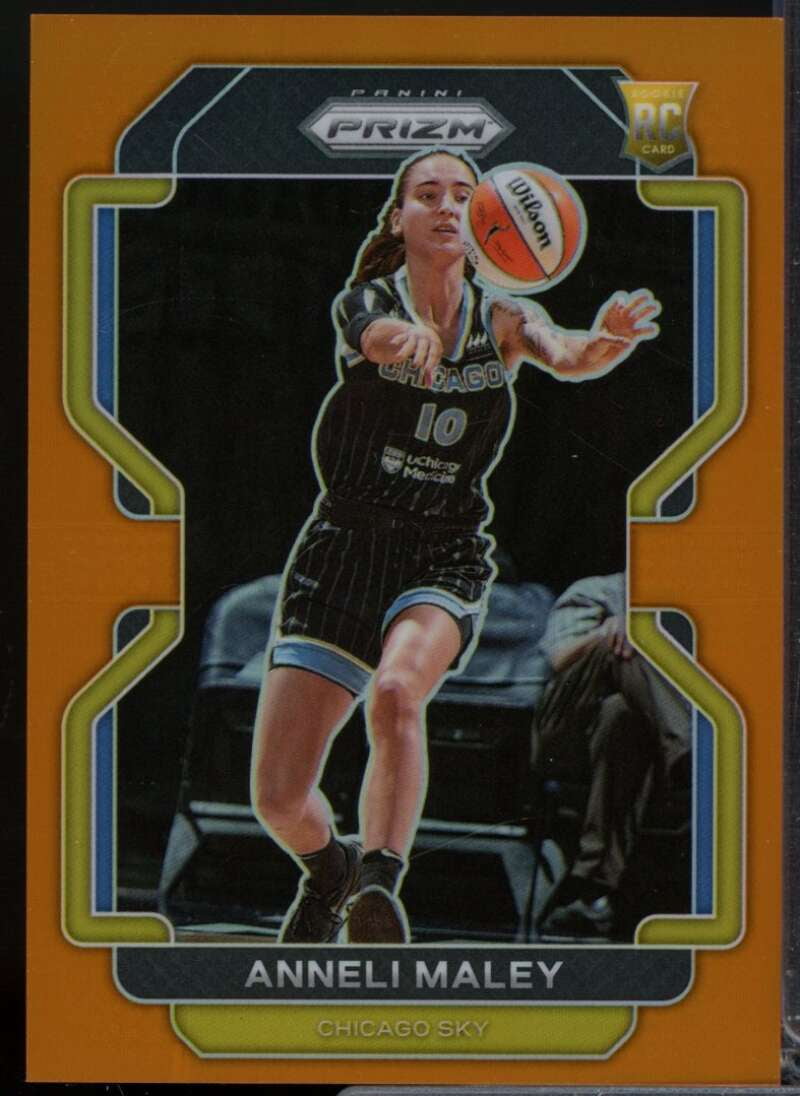 Anneli Maley Rookie /49 Card 2022 Panini Prizm WNBA Prizms Orange #74 ...