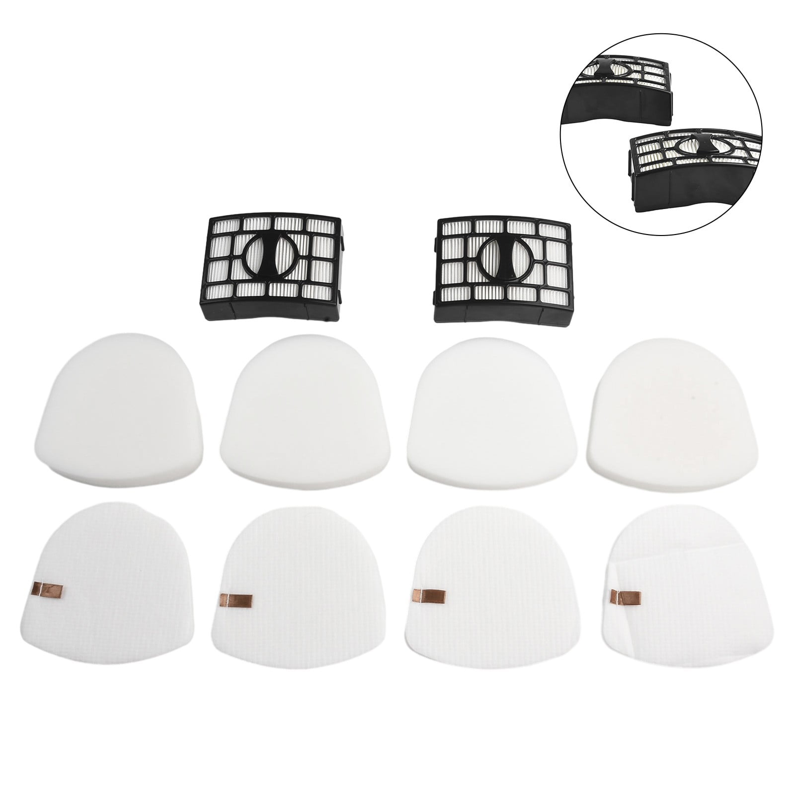 Annes Shark Vacuum Filter Set XFFK560 Compatible with UV725 ZU561 ZU562 ...