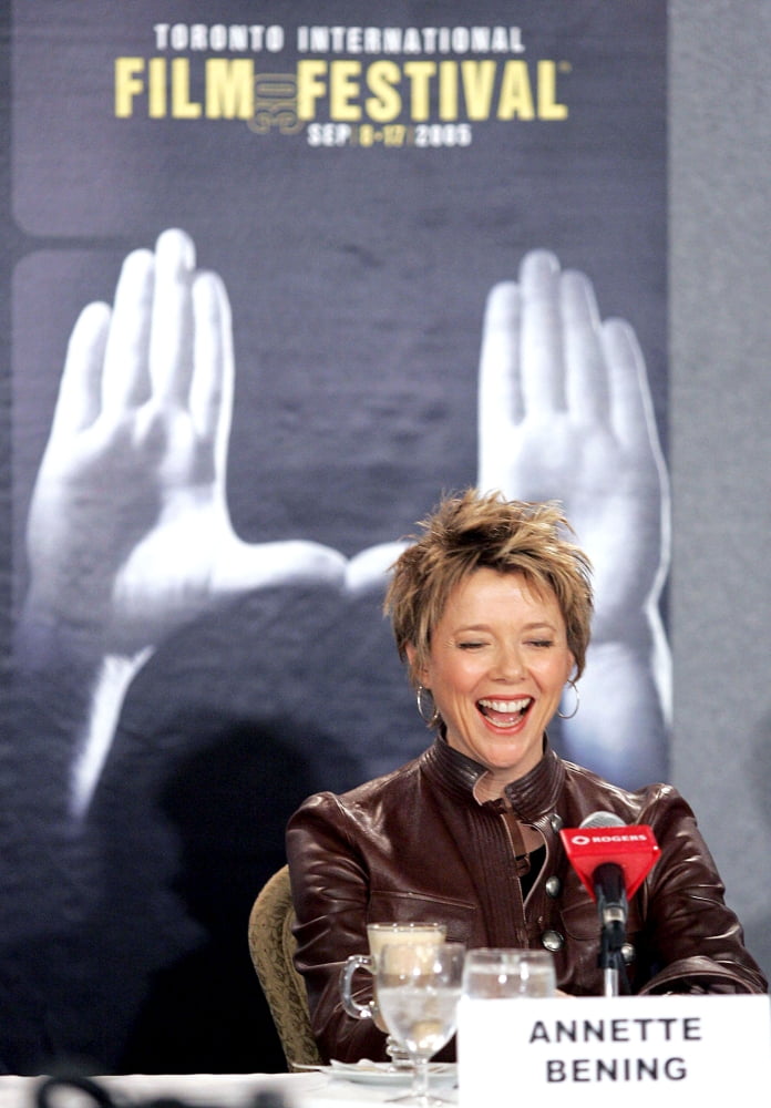 Annette Bening Inside For Mrs Harris Press Conference At Toronto Film ...