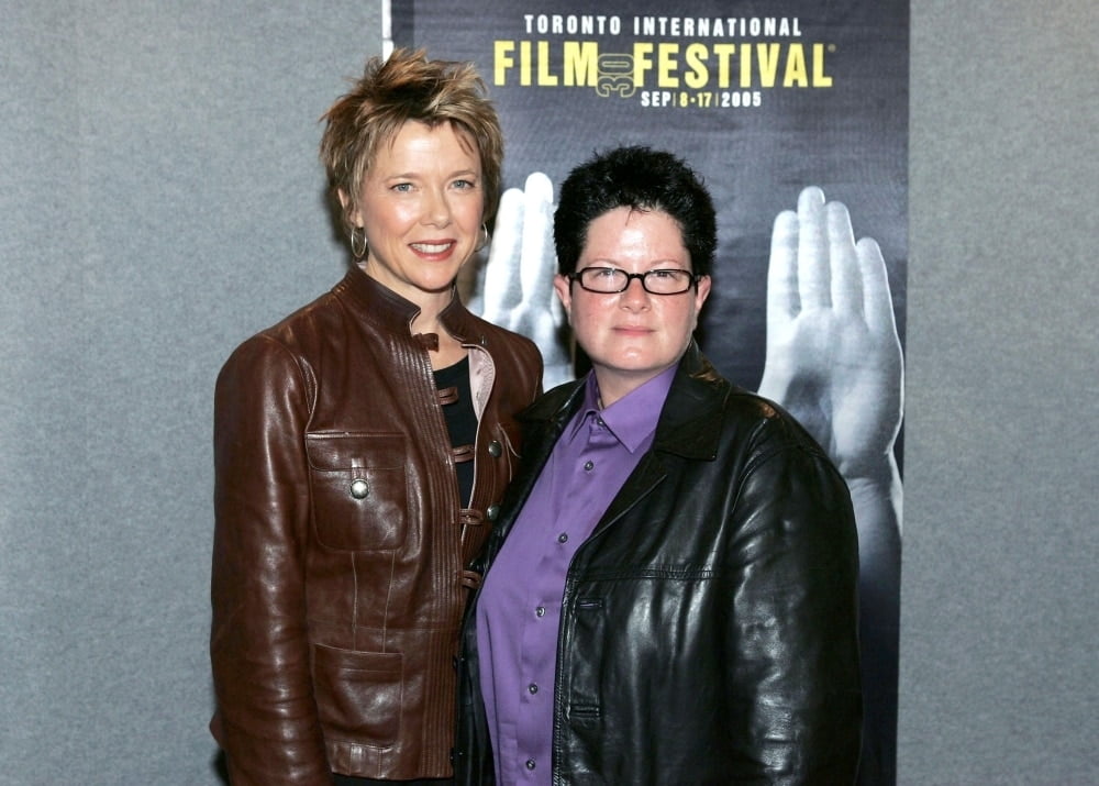 Annette Bening, Phyllis Nagy Inside For Mrs. Harris Press Conference At ...