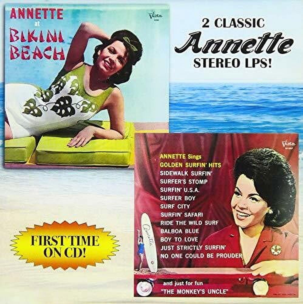 Annette Funicello - Annette at Bikini Beach / Golden Surf - Music ...