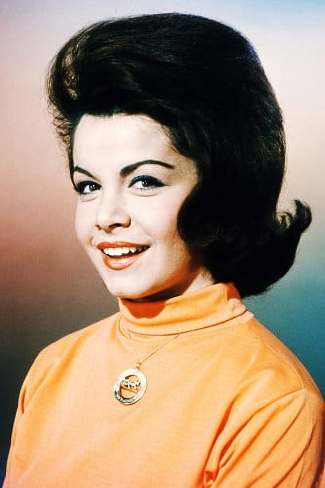 Annette Funicello in orange top 24x36 Poster - Walmart.com