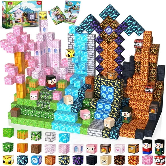 Walmart Black Friday Deals 2025 Annexfun Magnetic Blocks Building Set ...