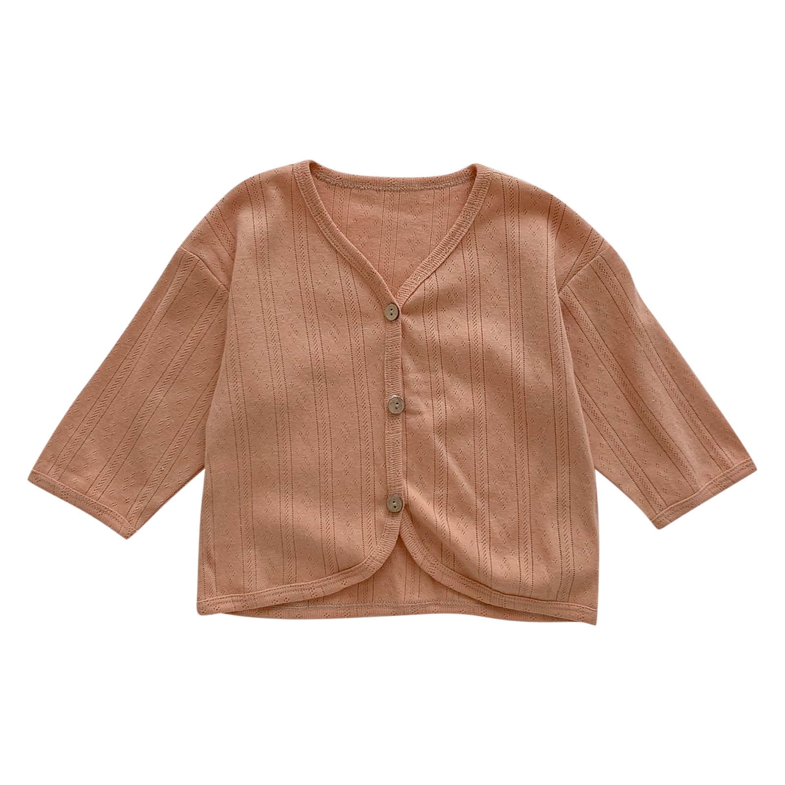 Annhoo Baby Girls Fall Clothes Infant Long Sleeve Button down Cotton ...