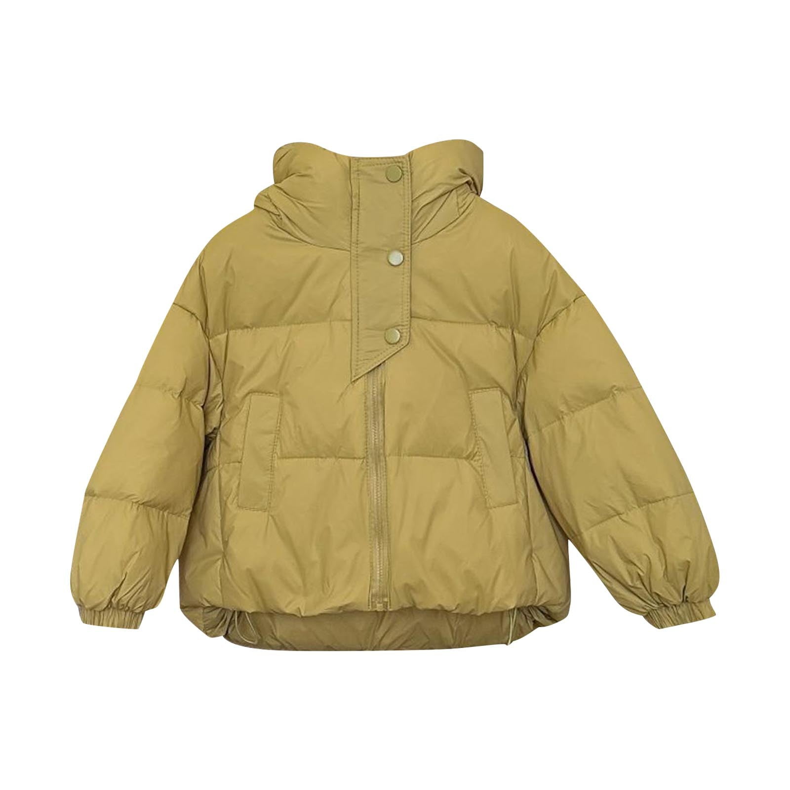 Annhoo Kids Winter Jacket for Boys Girls Thick Warm Winter Zip Up Long ...