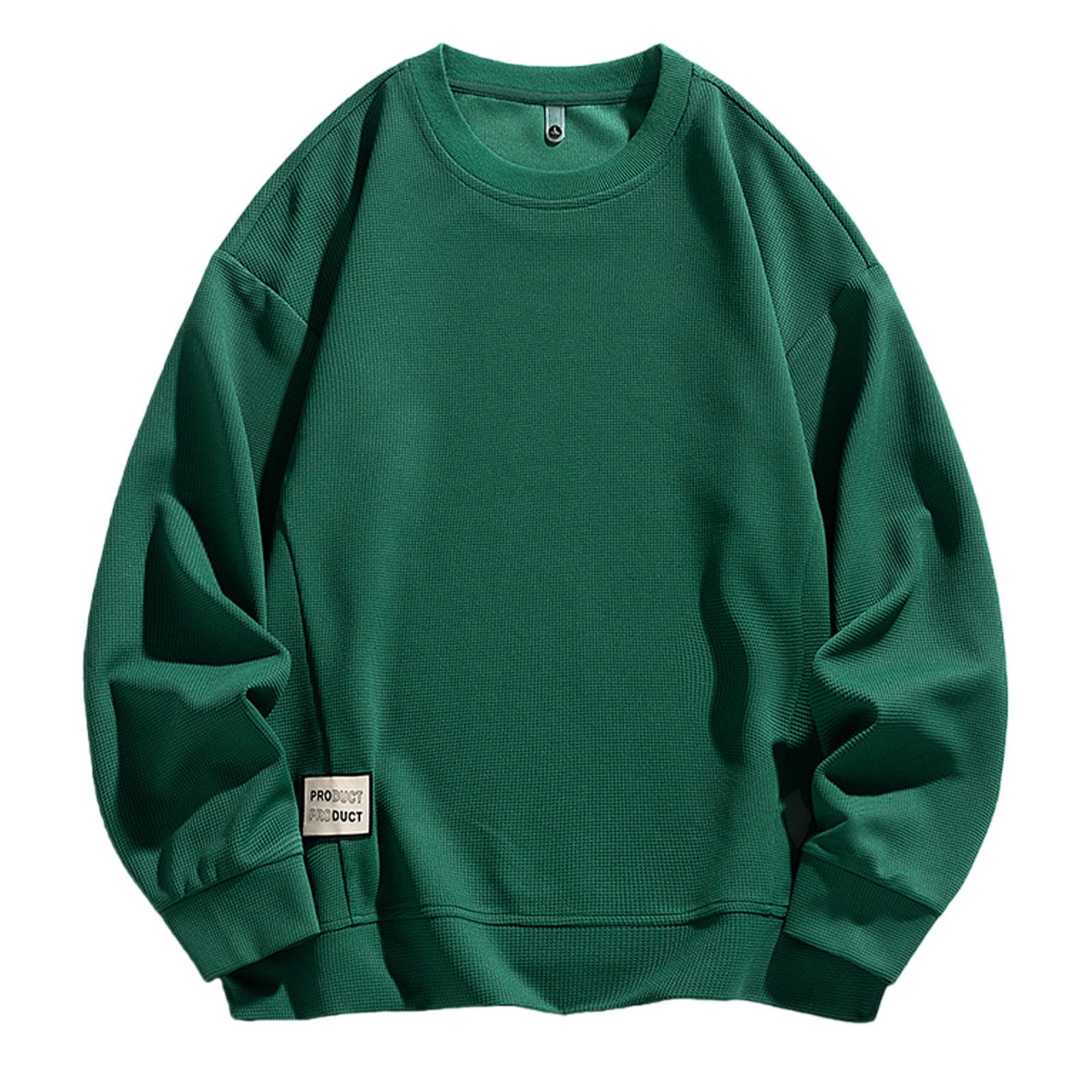 Annhoo Mens Big And Tall Sweatshirts Long Sleeve Casual Loose Pullover ...