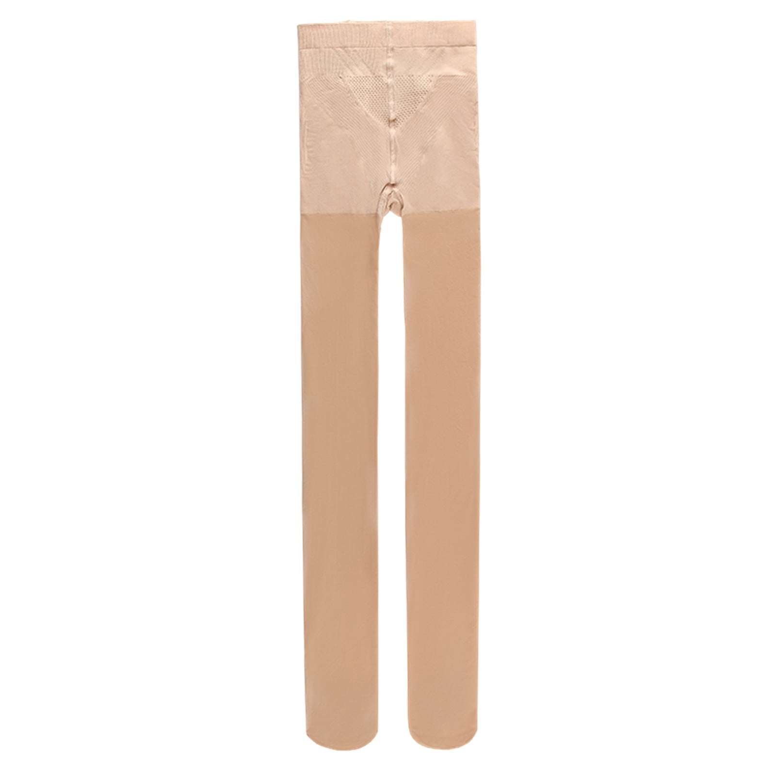 Annhoo Opaque Tights for Women Seamless Stretch Fake Translucent High ...