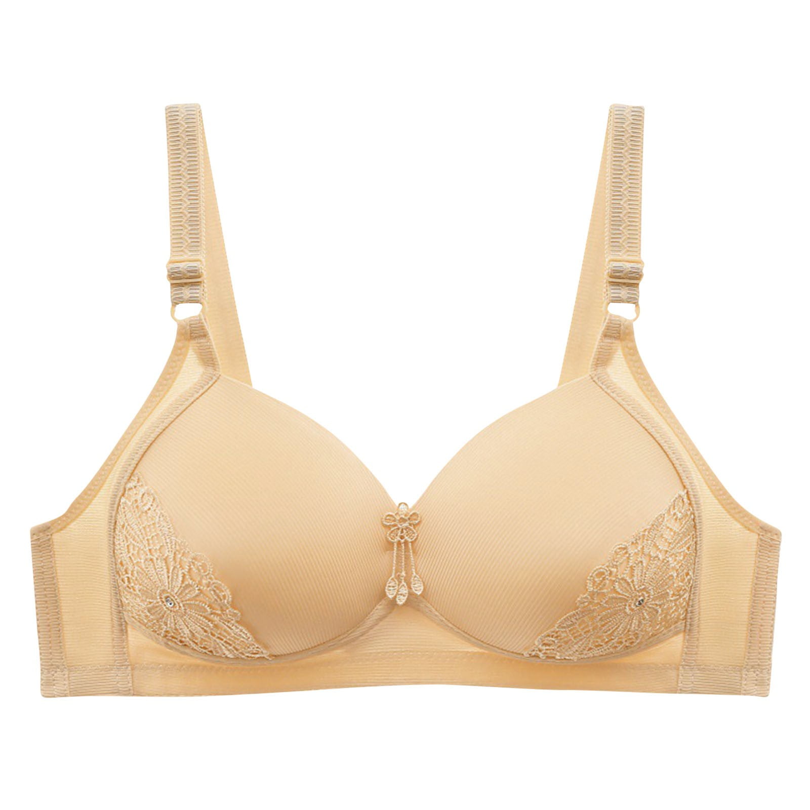 Annhoo Push up Bras for Women No Underwire Full Coverage Bralette Cute ...